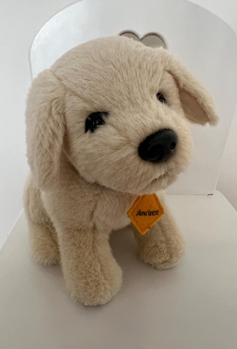Andrex Vintage Plush Dog Stuffed Labrador Dog From Advertisement Andrex ...