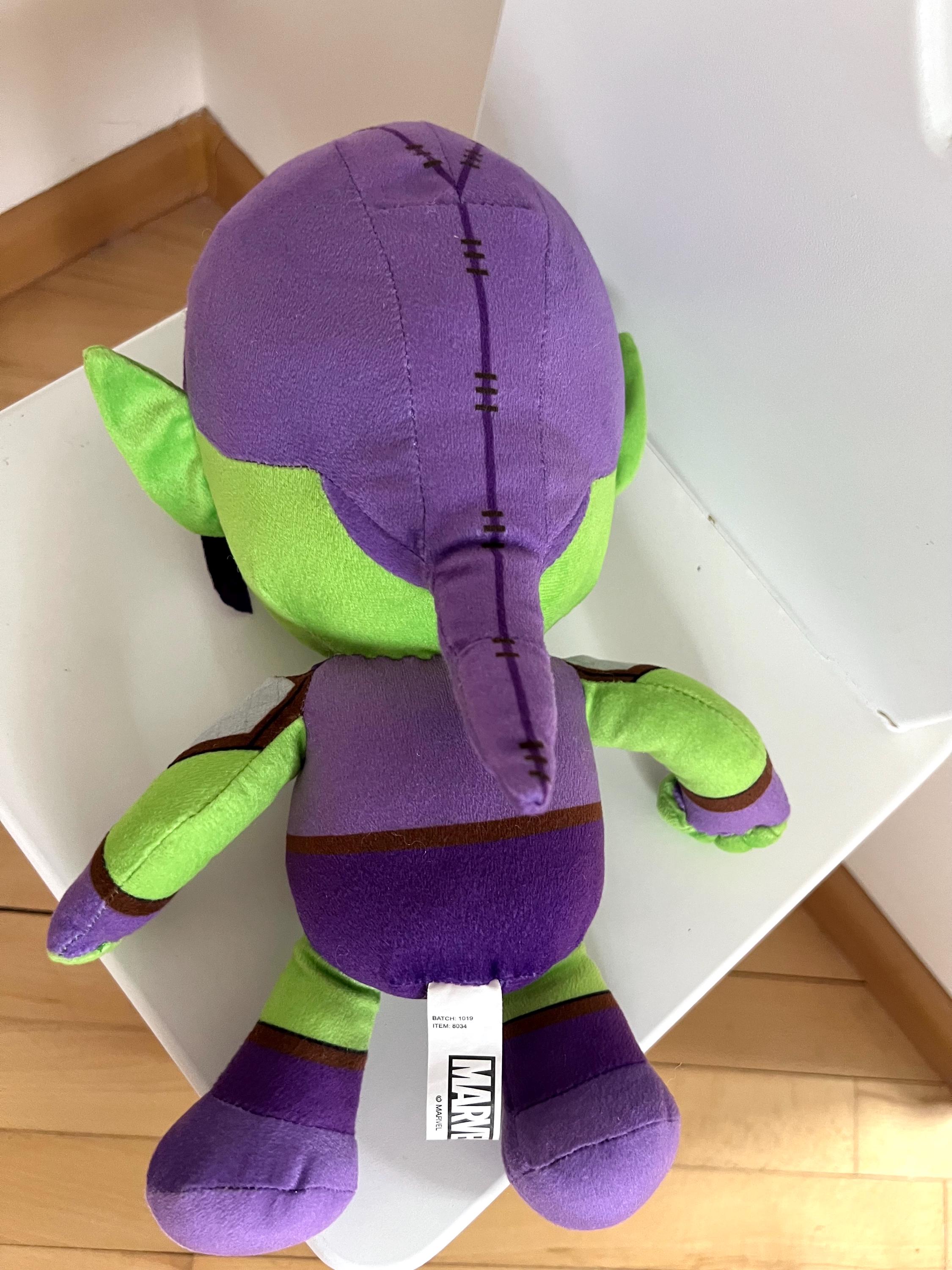 Green Goblin Plush Toy| Baby Boy Gift| Spider Man Plush| Toddler Toy ...