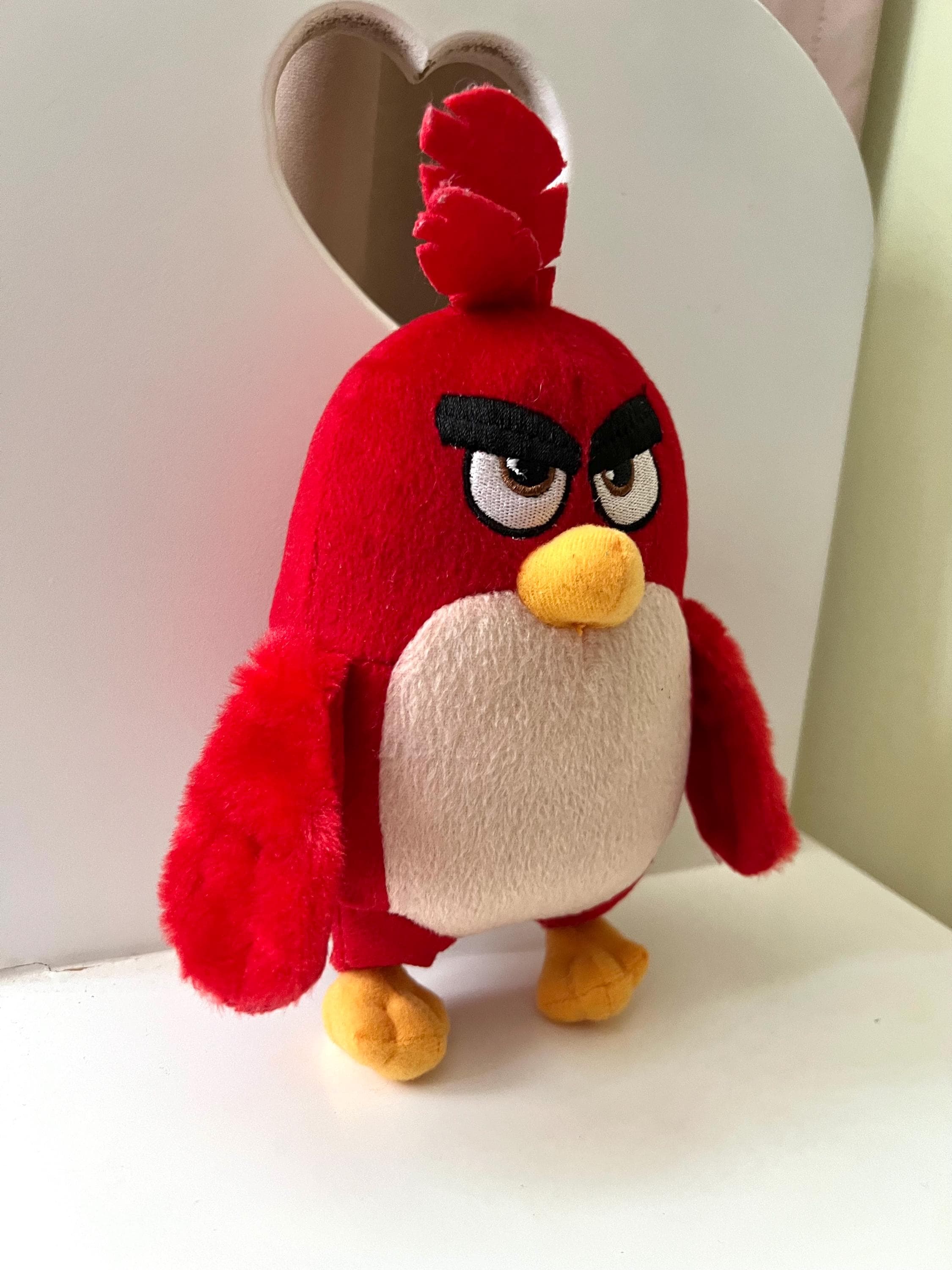Angry Birds Red Plush Toy,18cm, Soft Collectible Character, Fan of the ...
