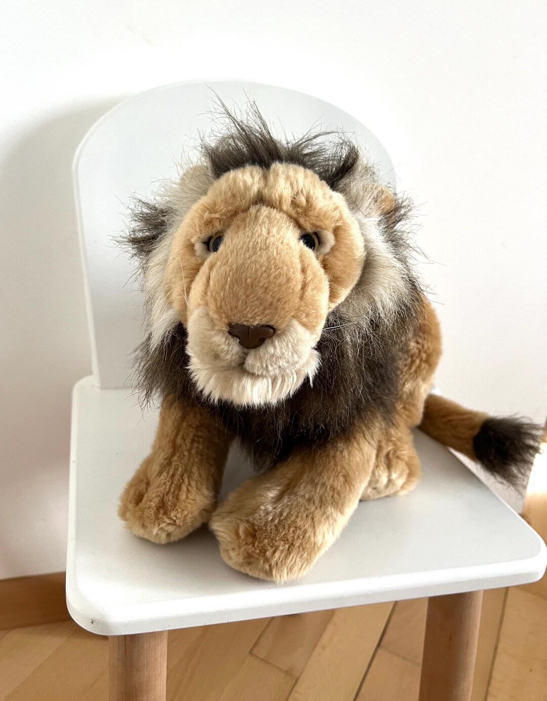Stuffed Lion King Lion Soft Lion Big Plush Animal Collectible Toy Friend Gift Brother Gift ...