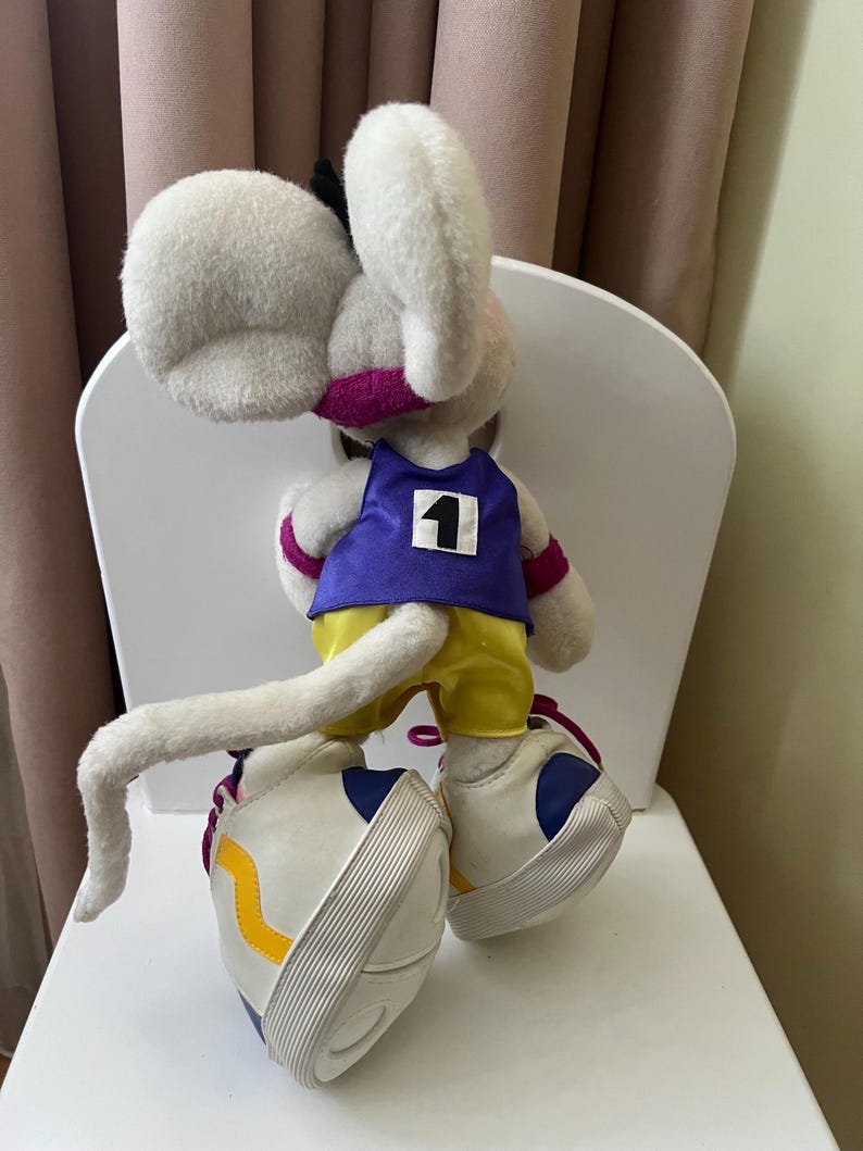 Vintage Large Diddl Maus Sport Plush Toy 1990s • Collectible German ...