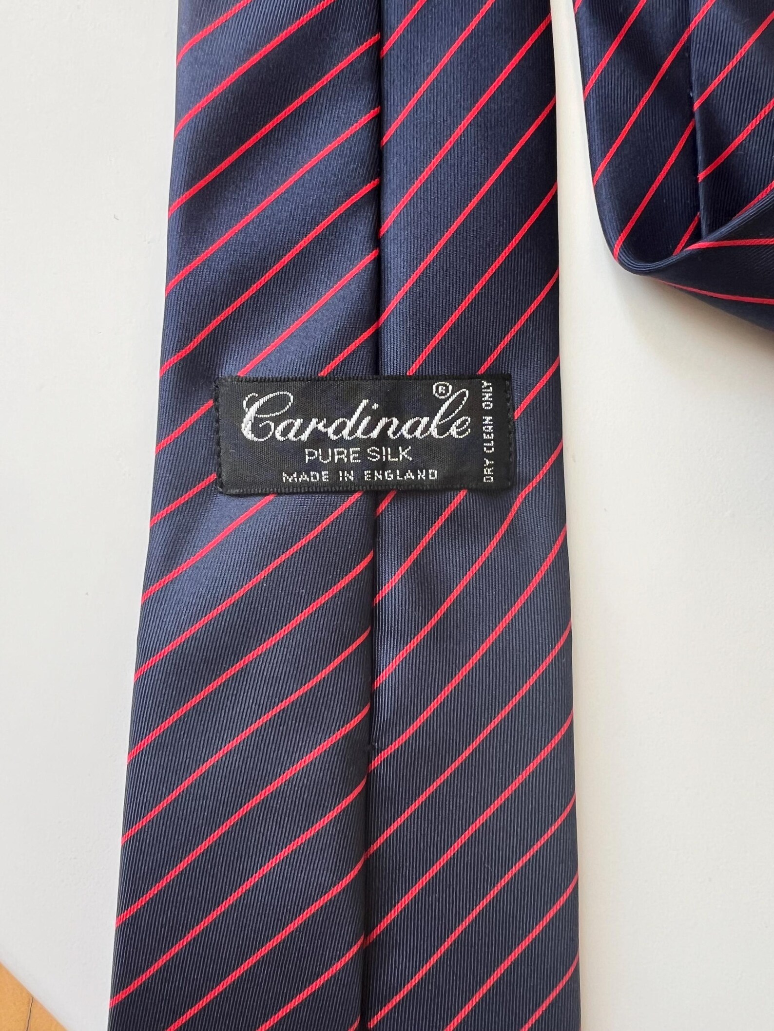 Cardinale Collectible Silk Tie | Vintage Designer Silk Tie Made in ...