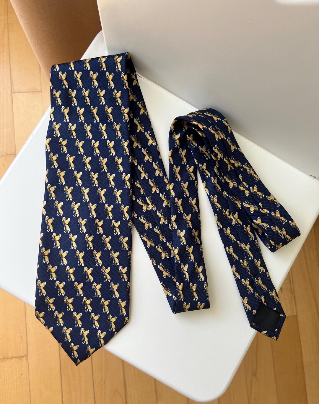 Italian Silk Vintage Tie by Seta Pura | Butterfly Tie | Rare Tie ...