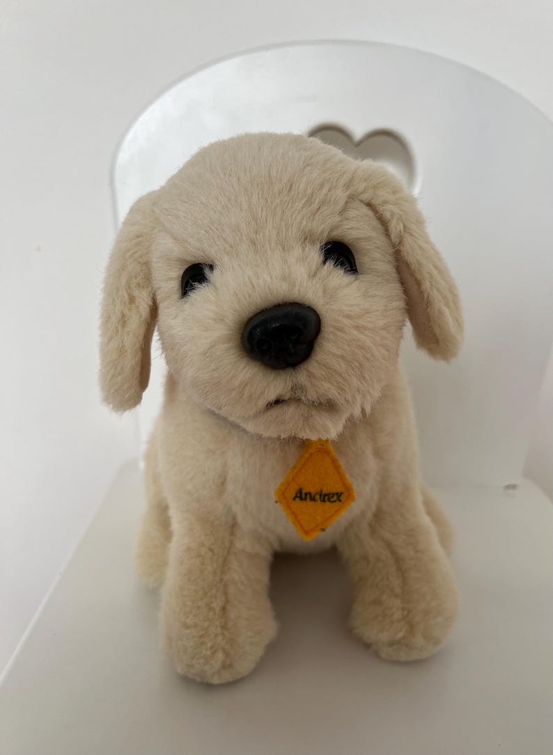 Andrex Vintage Plush Dog Stuffed Labrador Dog From Advertisement Andrex ...