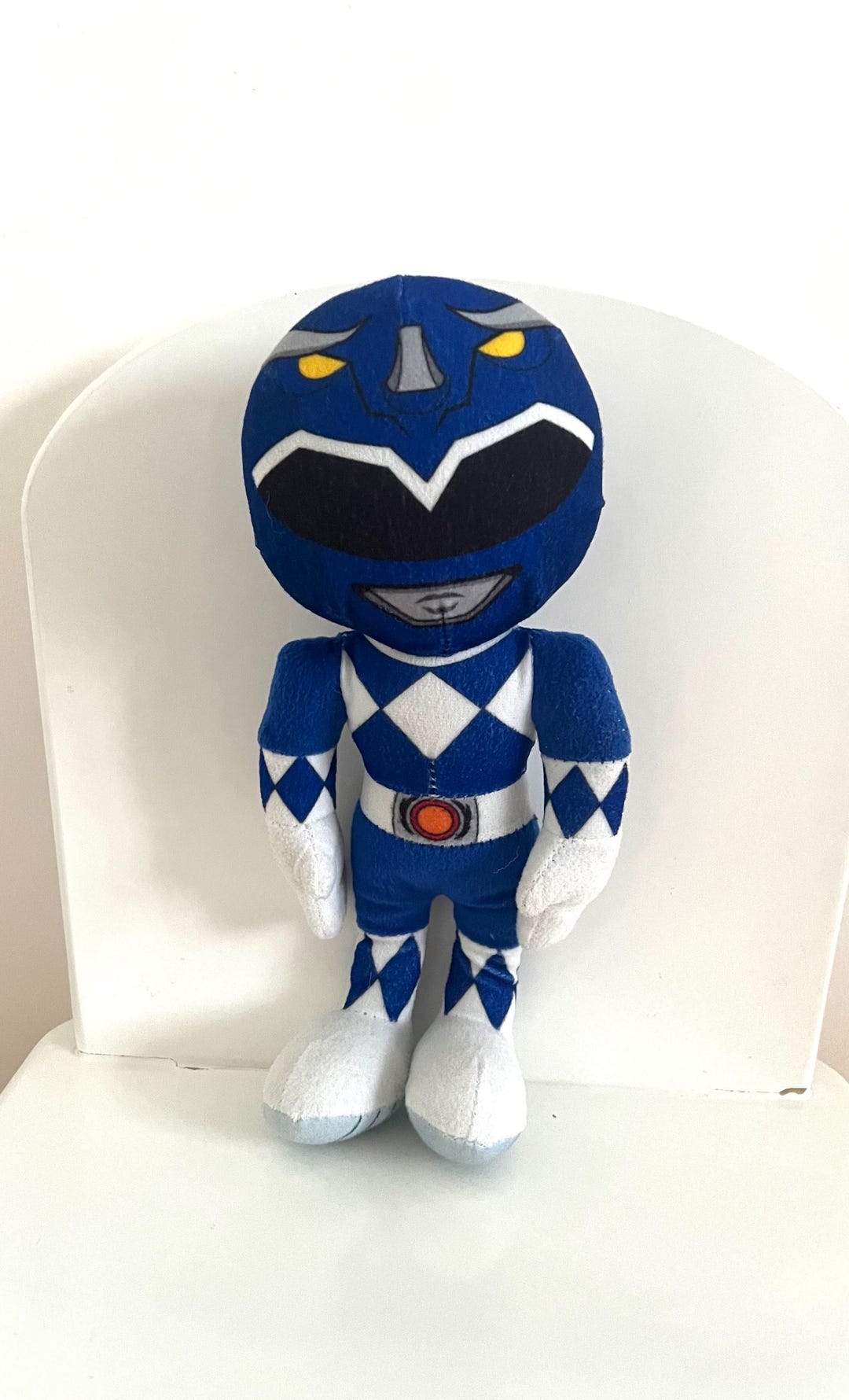 Blue Power Ranger | Stuffed Hero | 90s Cartoon Plush | Baby Boy Toy ...