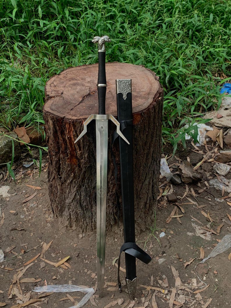 Handmade Witcher Sword, Sword of Geralt of Rivia, Cosplay Prop ...