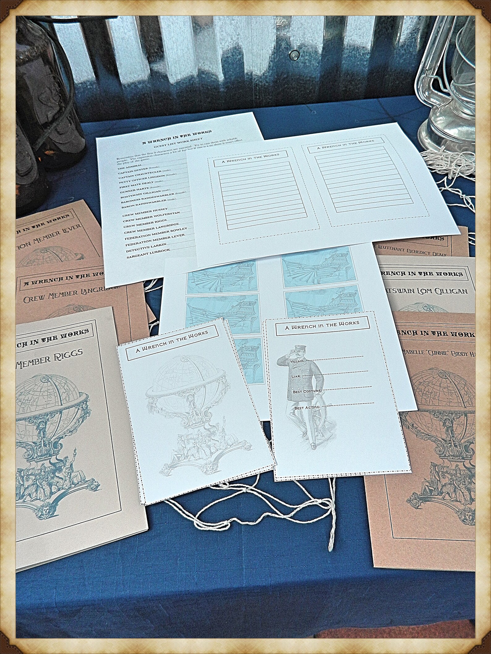 Steampunk Murder Mystery Dinner Game Printables for Expansion - Etsy