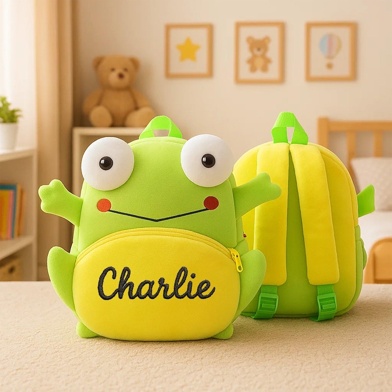 Frog Backpack - Etsy