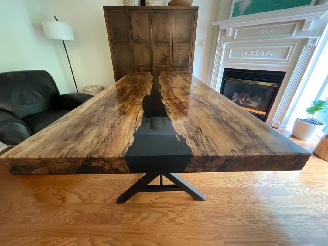 Spalted Maple River Dining Table - Etsy