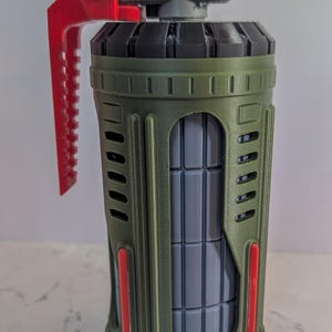 Futuristic Tactical Grenade AA and AAA Battery Storage - Etsy