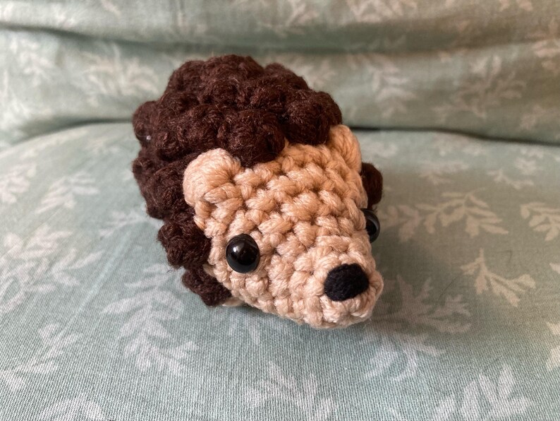 Mini Hedgehog No-sew Crochet Pattern PDF, Intermediate-level Amigurumi ...