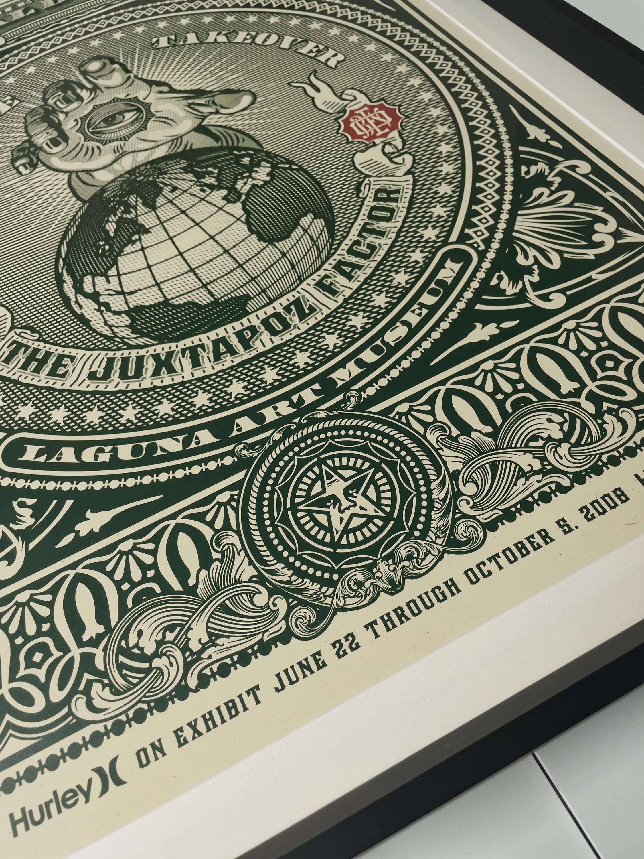 Shepard Fairy "juxtapoz Factor Laguna" Framed Print Pencil Signed ...