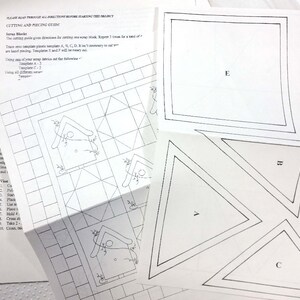 Birdhouse Sewing Pattern, Patchwork Moon Designs #9906 Cheep Housing ...