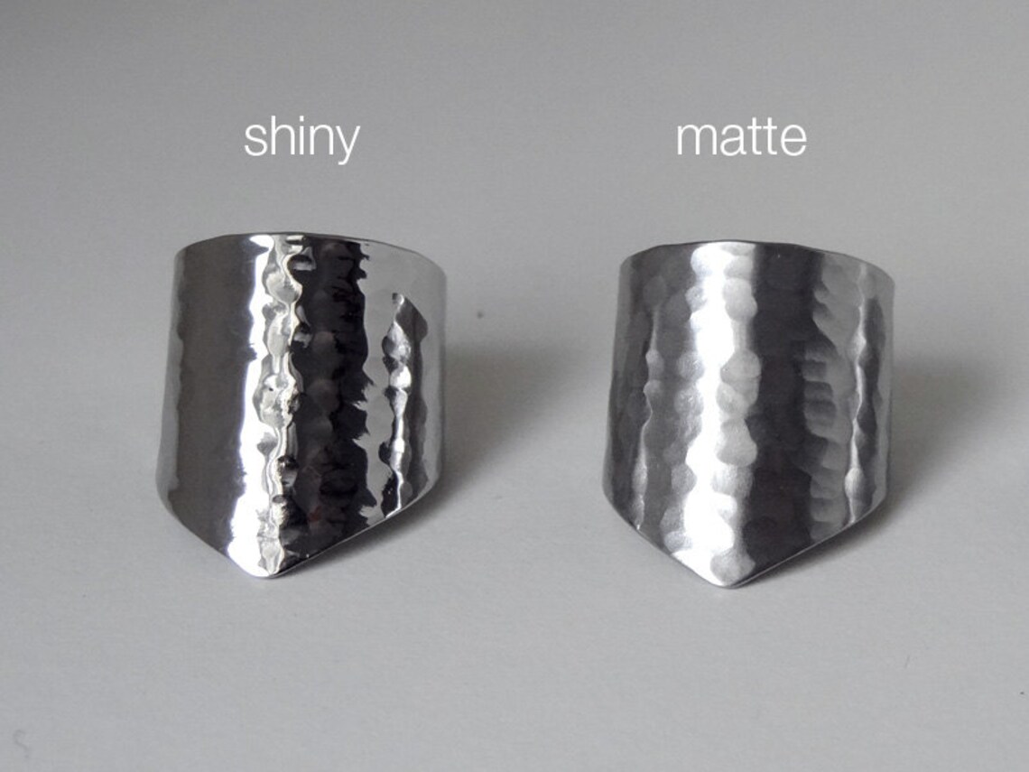 Knuckle Cuff Ring / Chevron Knuckle Ring / Above the Knuckle Ring ...