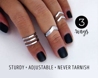Midi Rings - Etsy