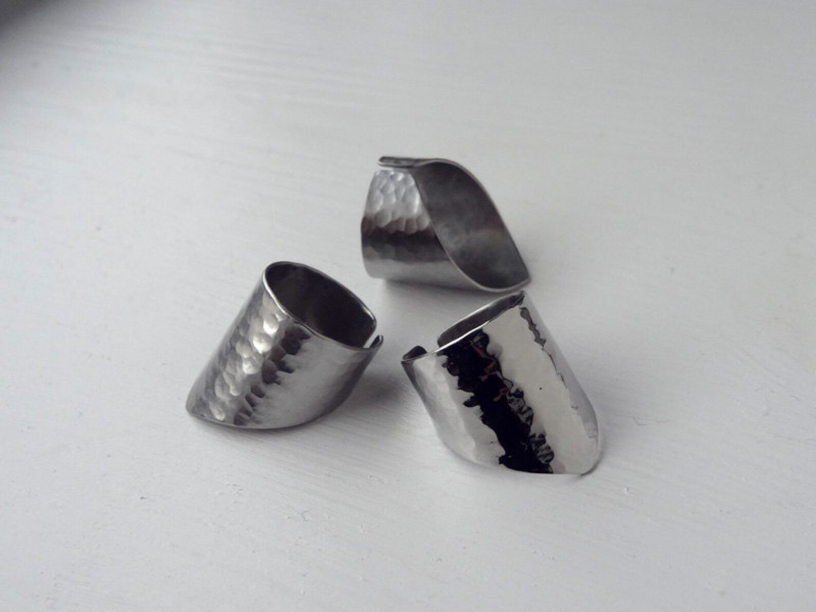 Knuckle Cuff Ring / Chevron Knuckle Ring / Above the Knuckle Ring ...