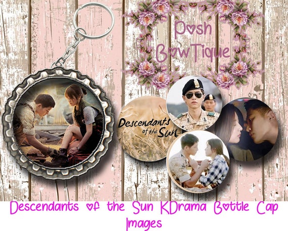 Descendientes del sol 1 círculo imágenes. Imágenes de | Etsy México