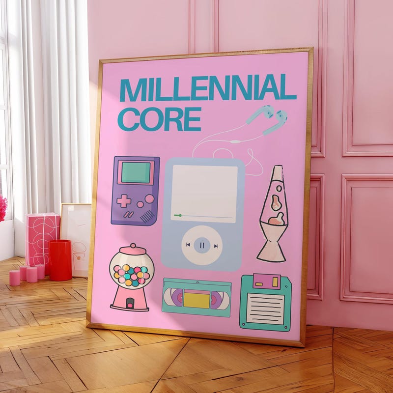 2000s Nostalgia Poster - Etsy UK