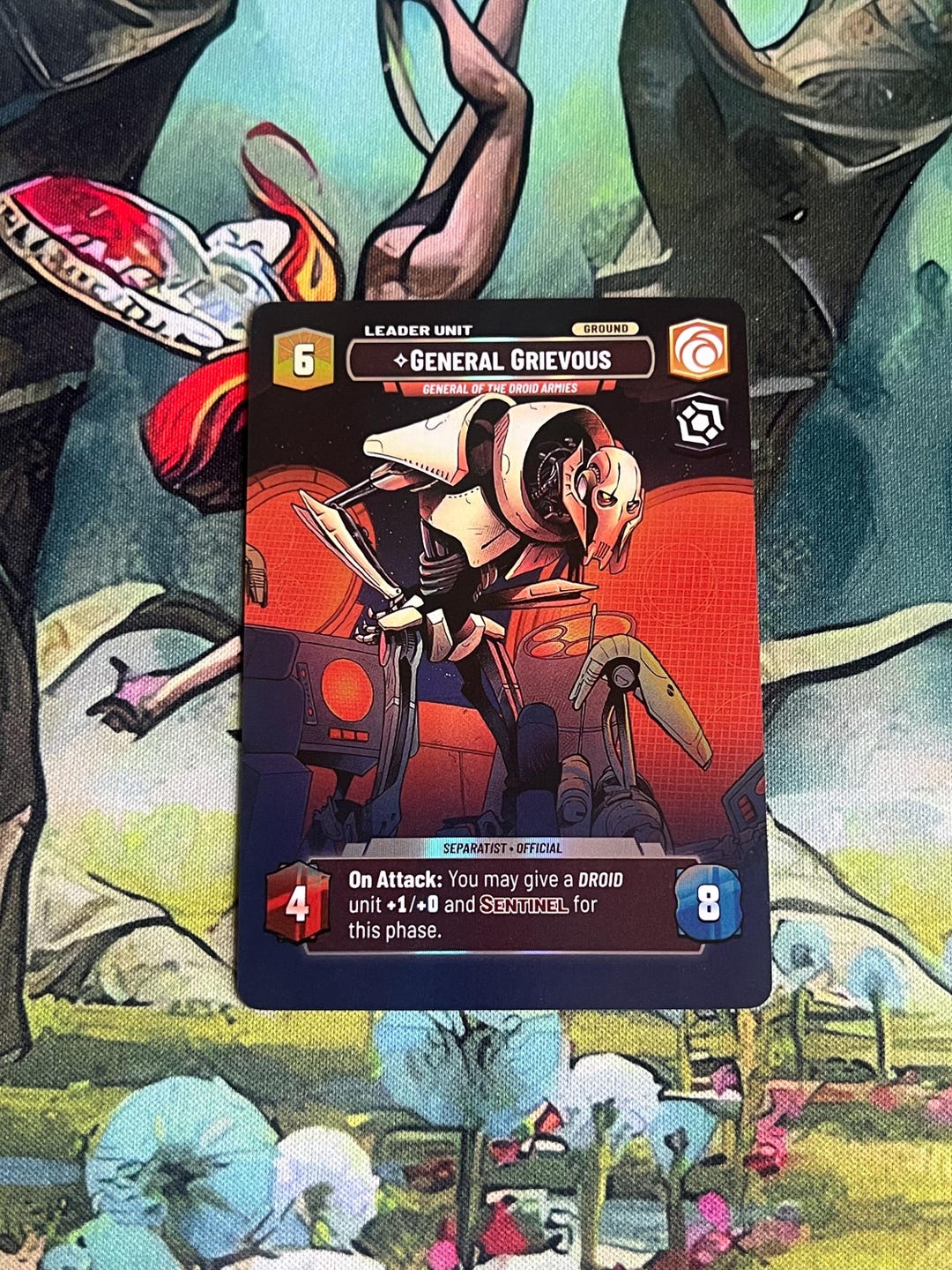 Star Wars: General Grievous -general of the Droid Armies- Foil Showcase ...