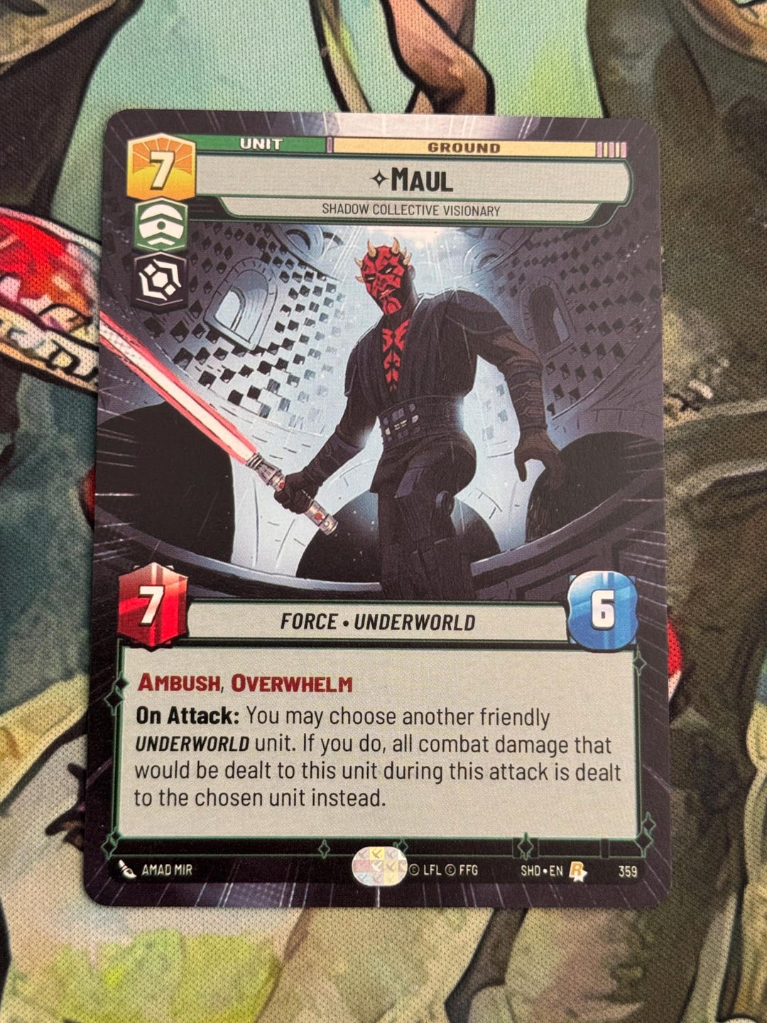 Star Wars: Maul - Shadow Collective Visionary (hyperspace) NM - Etsy
