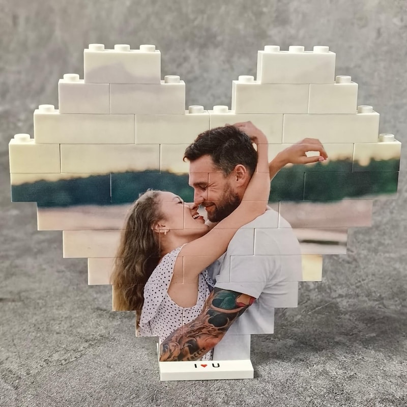 Building Block Couple - Etsy
