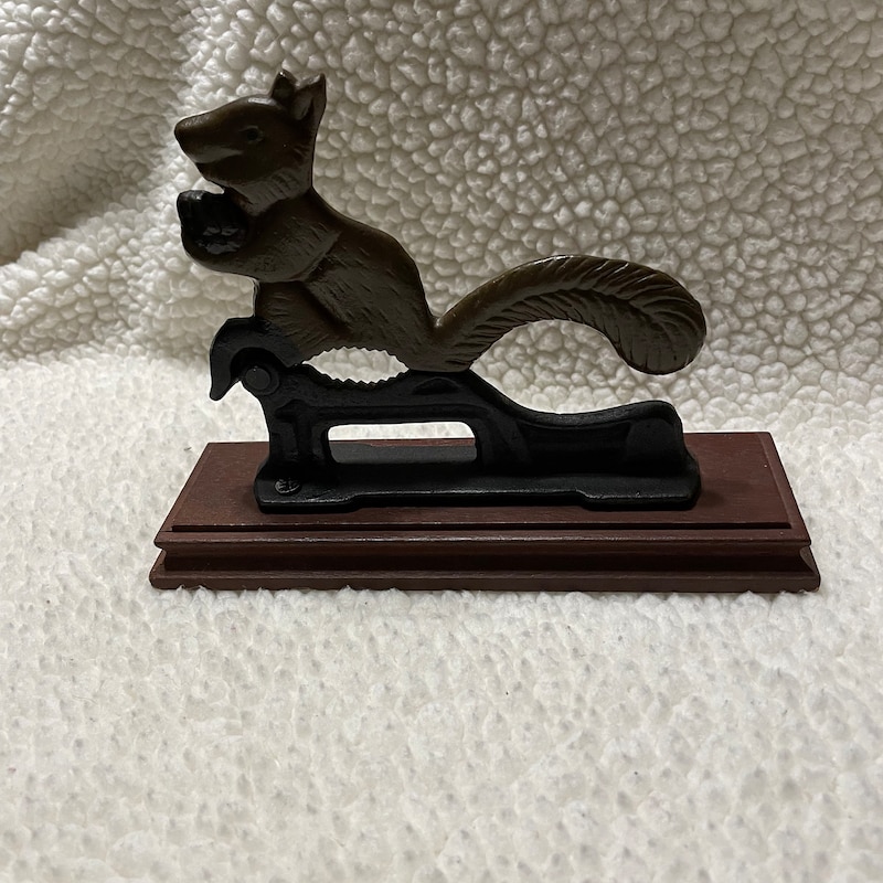 Vintage Squirrel Nutcracker - Etsy