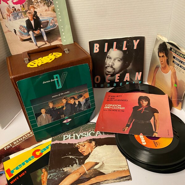 45 Record Case - Etsy