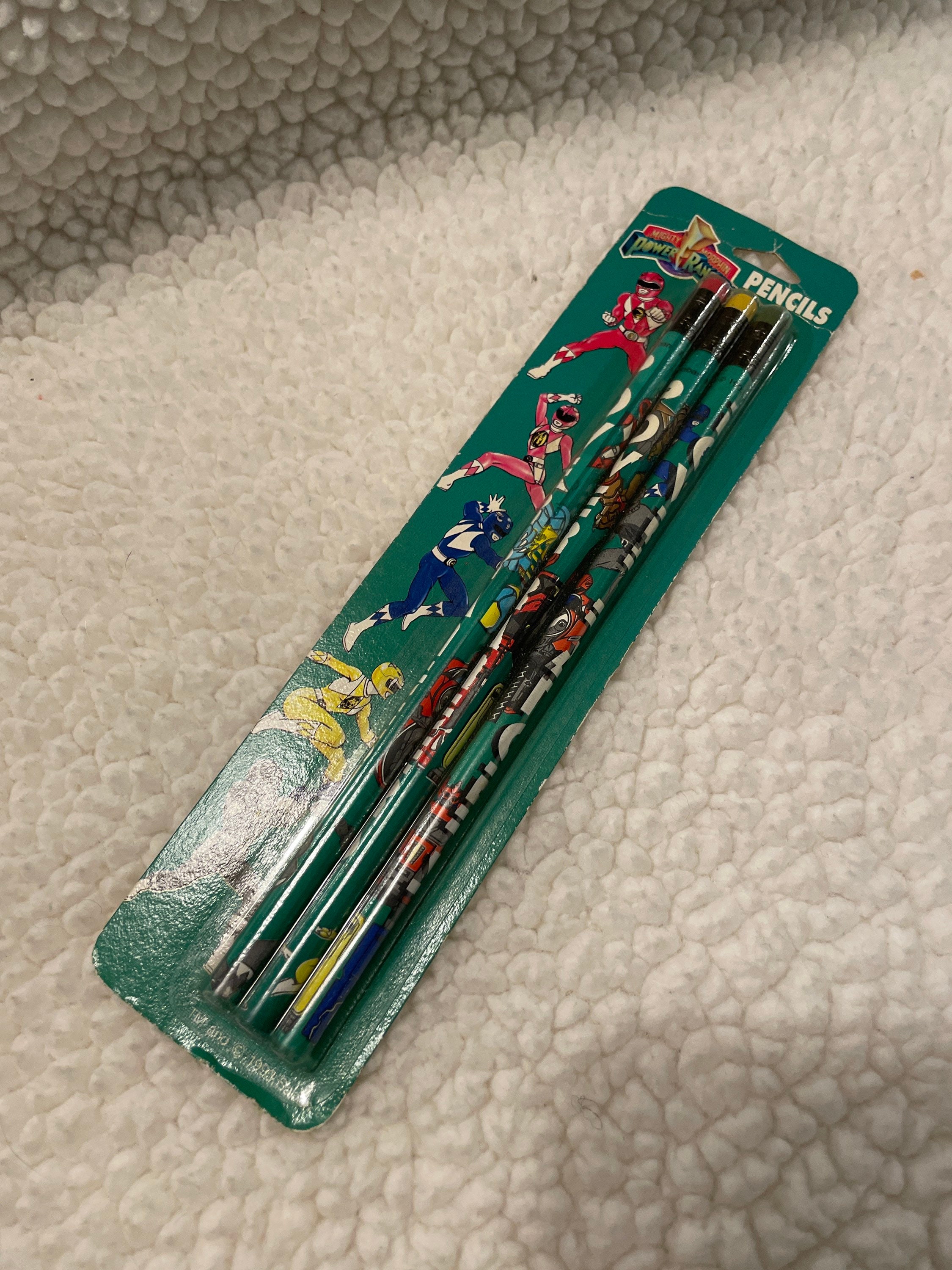 Power Rangers Pencil Pack 1993 Unopened - Etsy