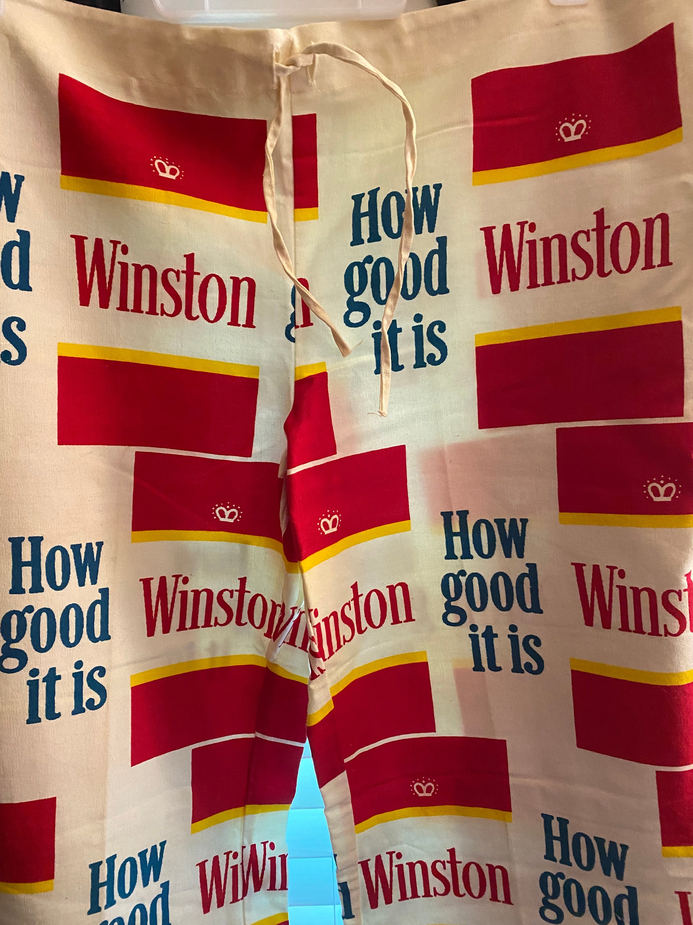 Winston Cigarettes Pants 1970s Promo Bell Bottoms - Etsy