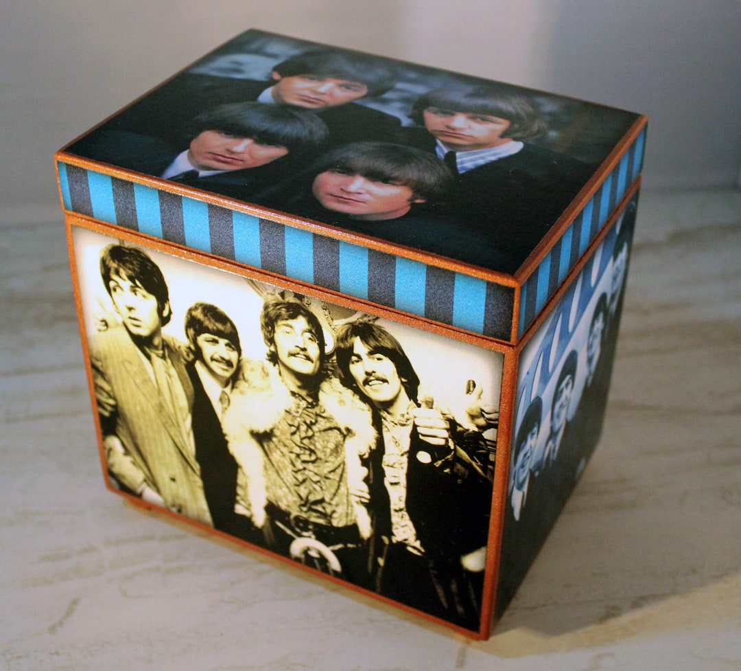 Beatles Guitar Storage Box - Etsy