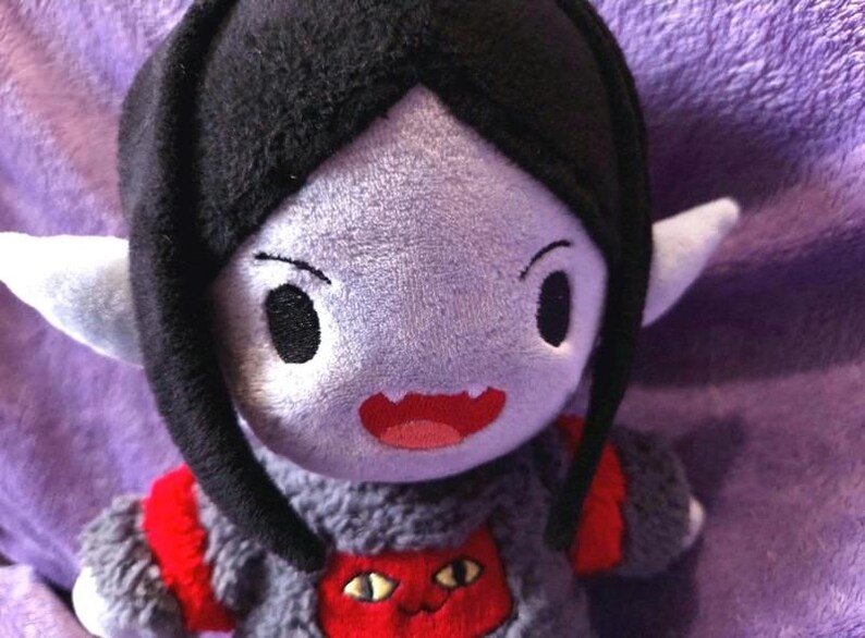16" Marceline Adventure Time Handmade Plush Chibi Plush Anime 40cm ...