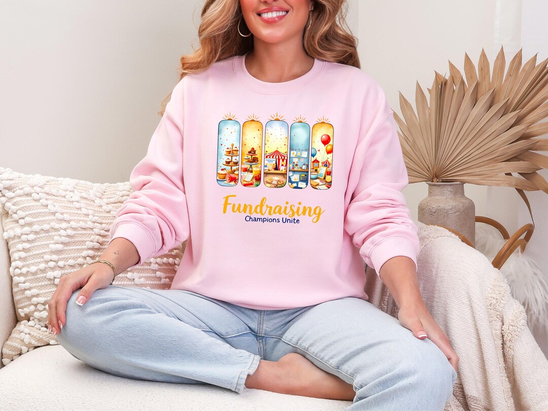 School Fundraiser Sweatshirt for Teachers | Fundraising Crewneck ...