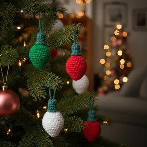 Crochet Christmas Ornament Pattern Bundle | Beginner Amigurumi (PDF) - Etsy