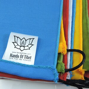 DIY Prayer Flags Set of 10, Handmade Blank Flags With Surged Edge ...