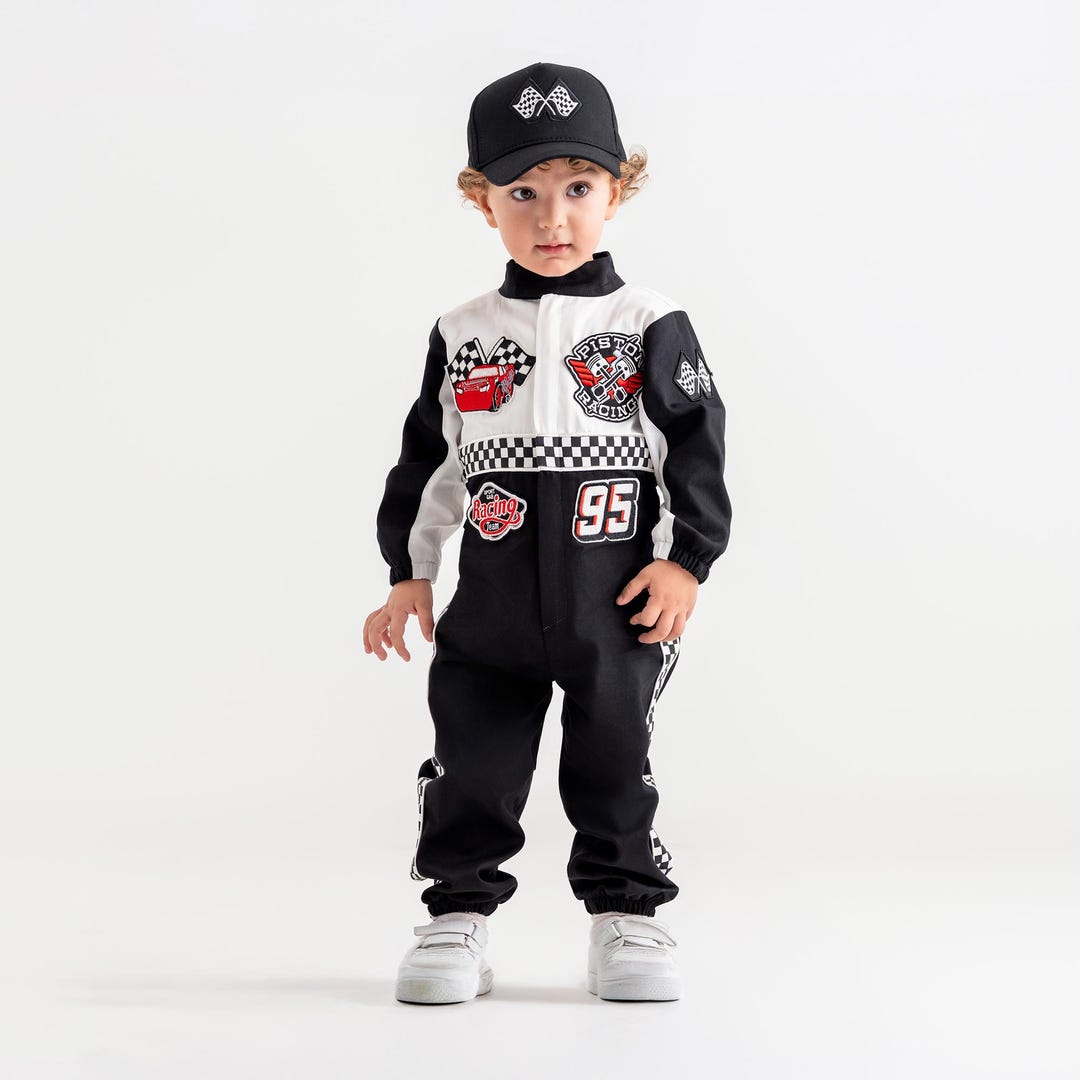 Personalized Race Car Birthday Costume for Toddlers - Car Boys Racing ...