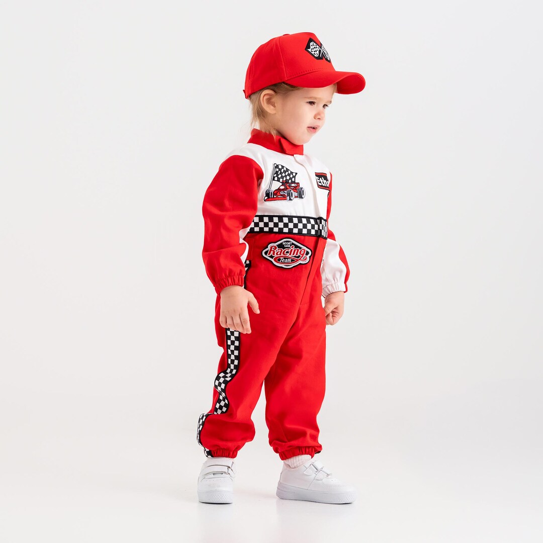 Personalized Race Car Birthday Costume for Toddlers - Car Boys Racing ...