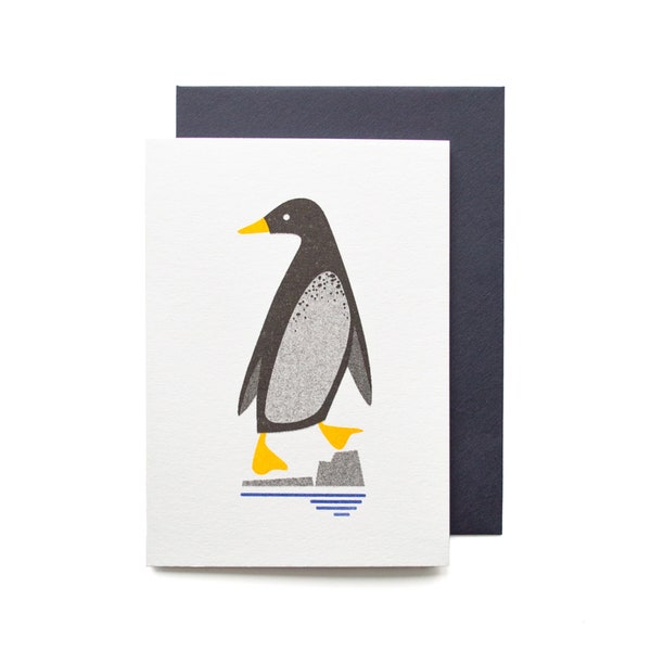 Penguin Birthday Card - Etsy