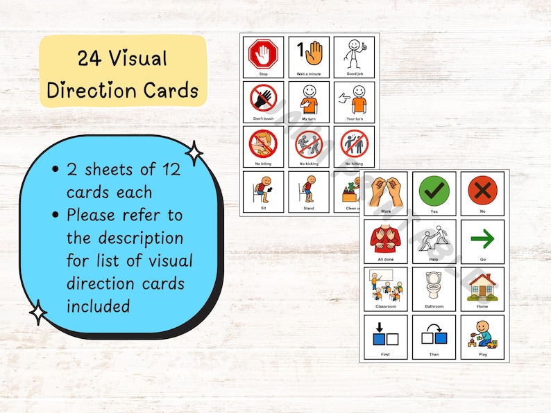 60 tarjetas de comunicación visual y orientación de terapia ocupacional ...