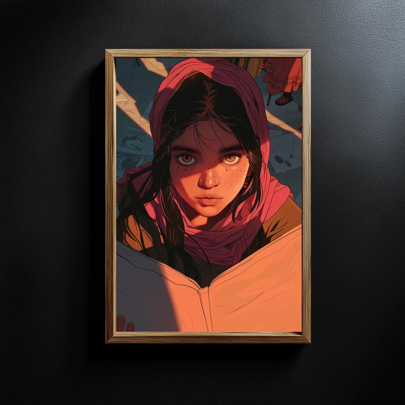 Malala Yousafzai Art Print: Feminist Heroines Series (digital Download ...