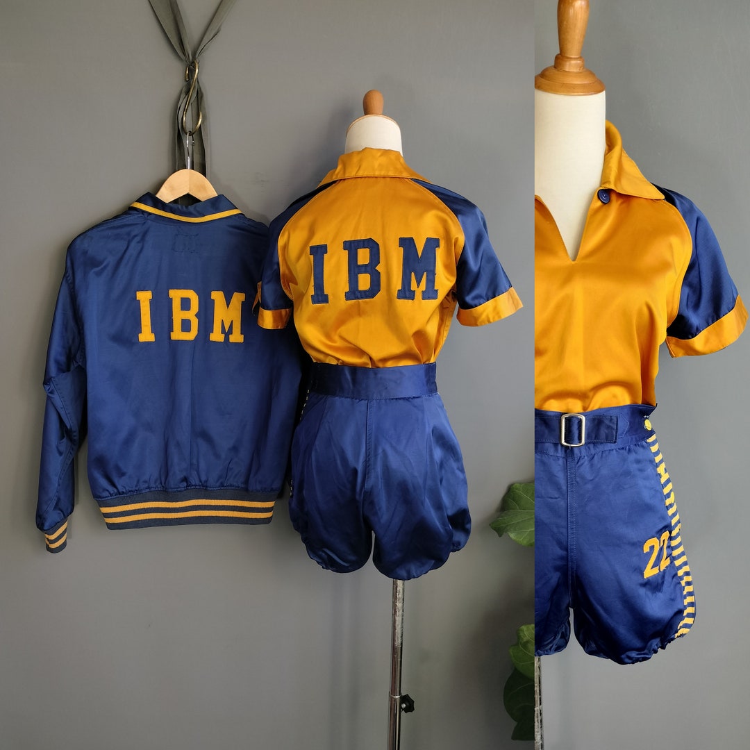 1950s IBM Women's Basketball Uniform, Three Pieces Pullover Jacket ...