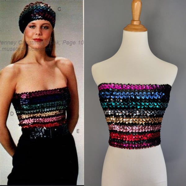70s Tube Top - Etsy