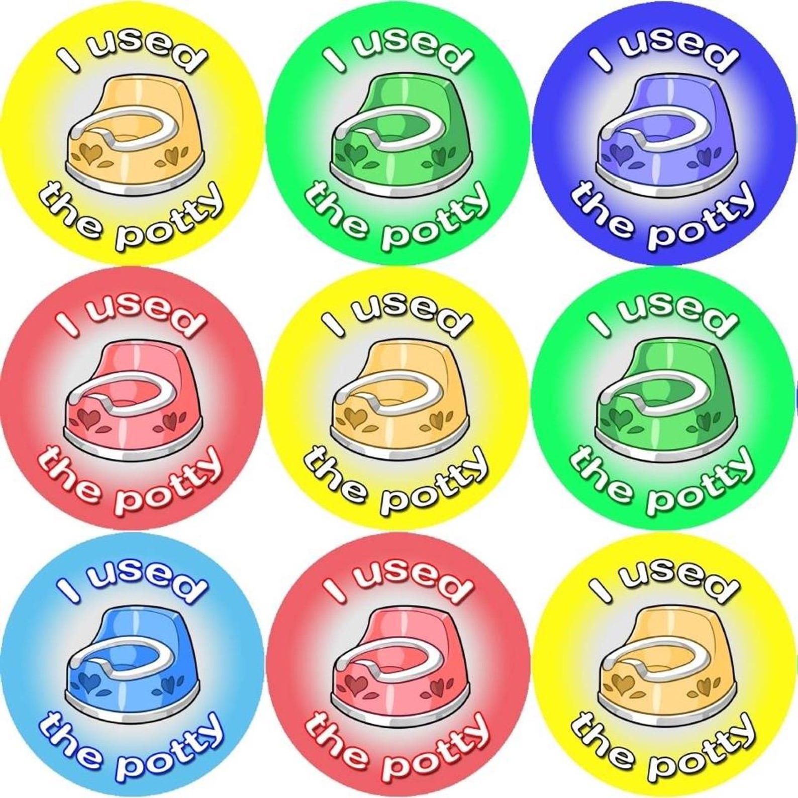 Personalized Potty Training Chart – Printable Toddler Reward Sticker ...