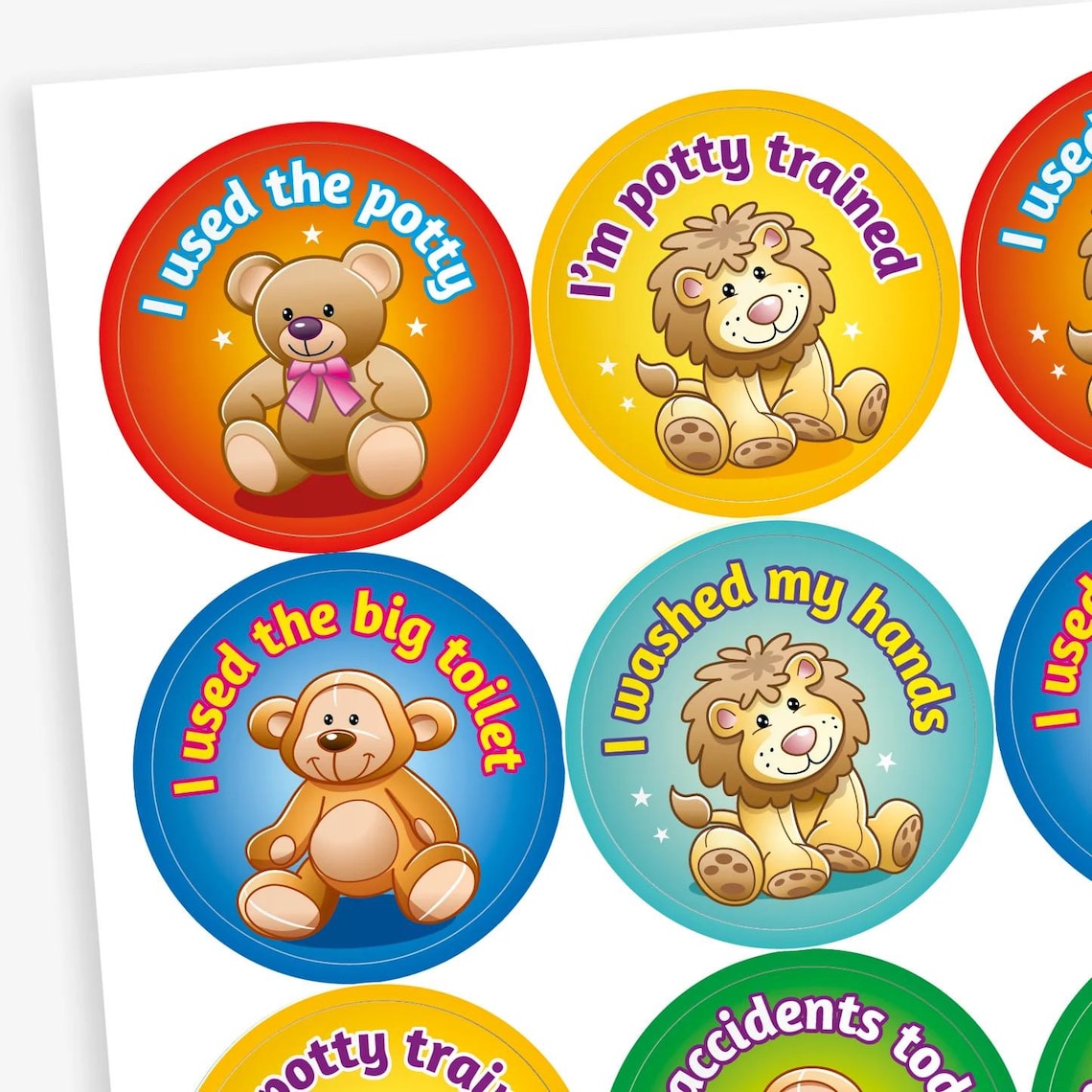 Farm Potty Training Chart for Toddlers | Printable Reward Chart With ...