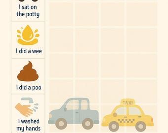 Girls Potty Training Chart – Printable Toddler Reward Sticker Chart ...