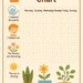 Kids Gardening-watering Sticker Chart! - Etsy