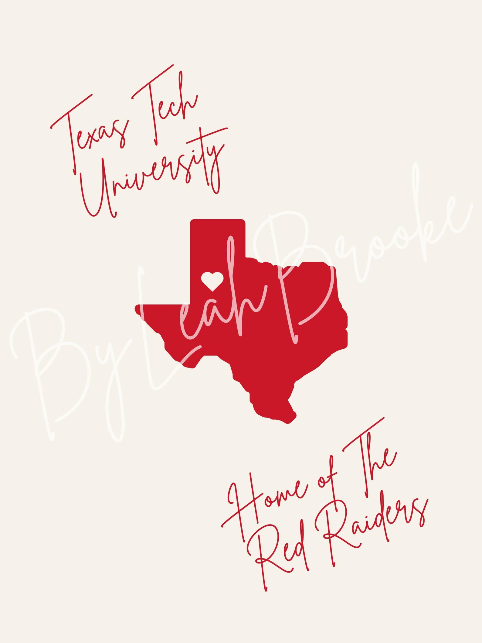 Texas Tech Wall Art Set of 6 | Red Raiders Digital Prints | TTU Dorm ...