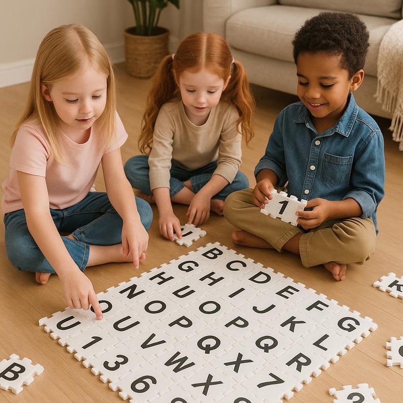 ABC Alphabet Puzzle – A to Z Learning Toy for Toddlers & Preschoolers ...