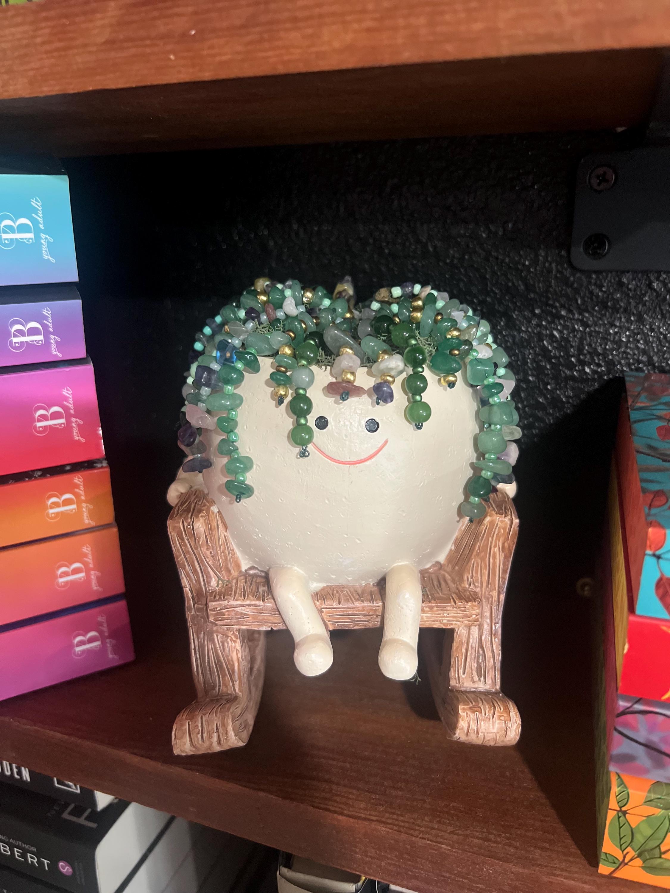 Smiley Beaded Succulent Plant - Etsy