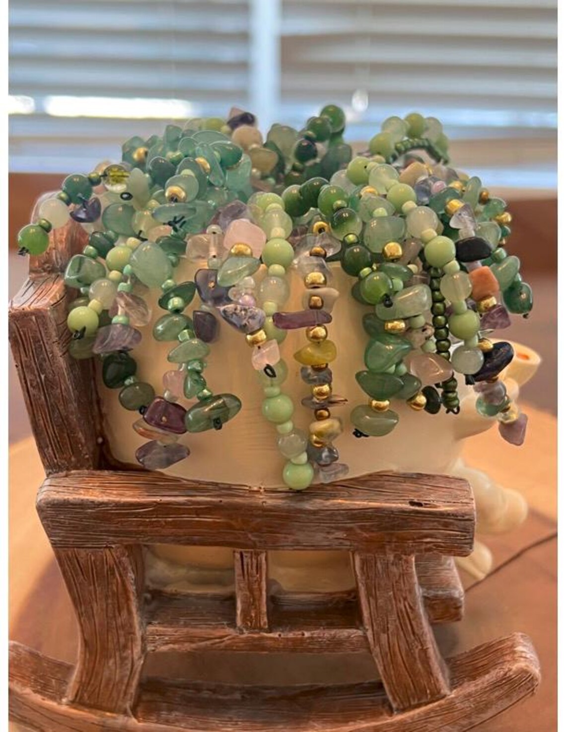 Smiley Face Succulent Beaded Plant - Etsy