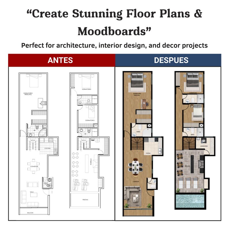 200+ Vector Furniture Blocks | AI + PNG Kit for Canva, Illustrator ...